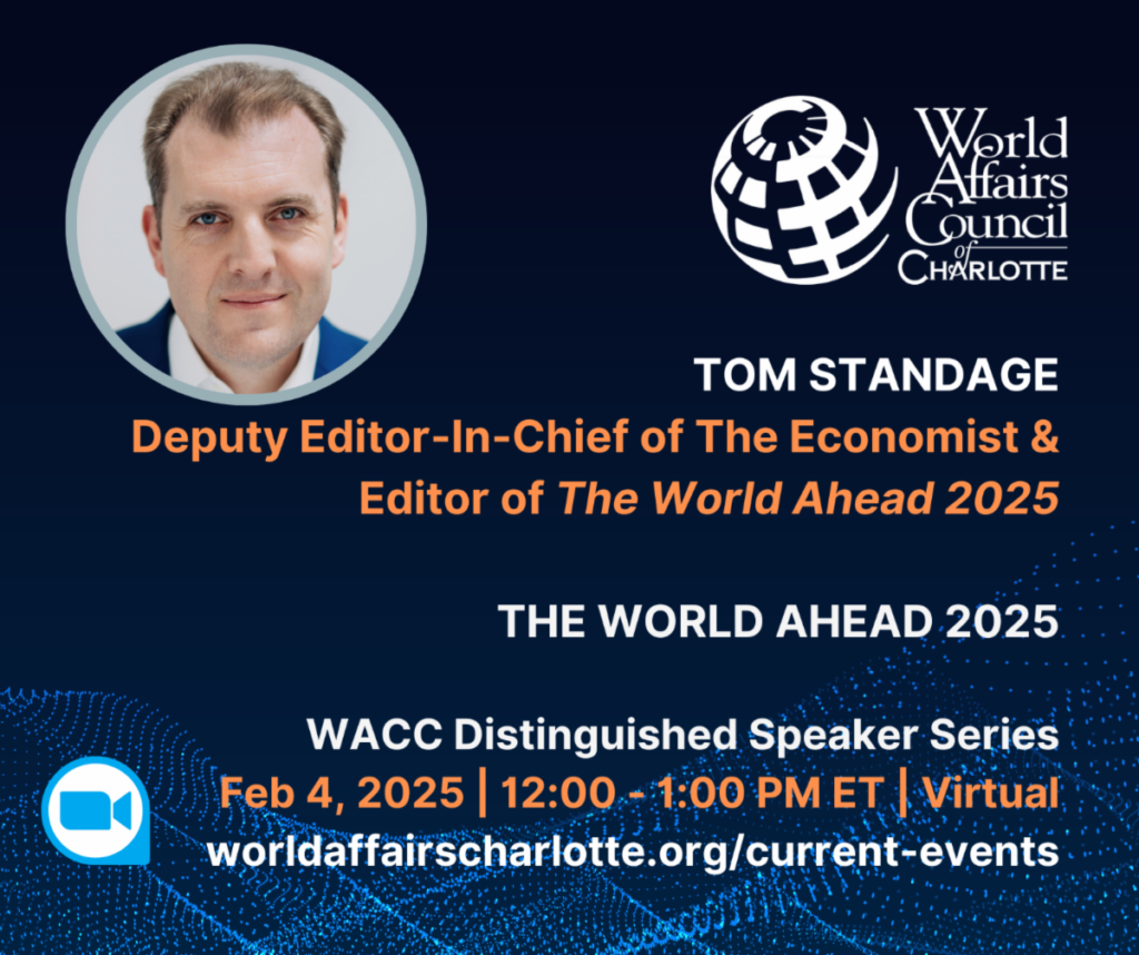 The World Ahead 2025 - Tom Standage | Upstate International